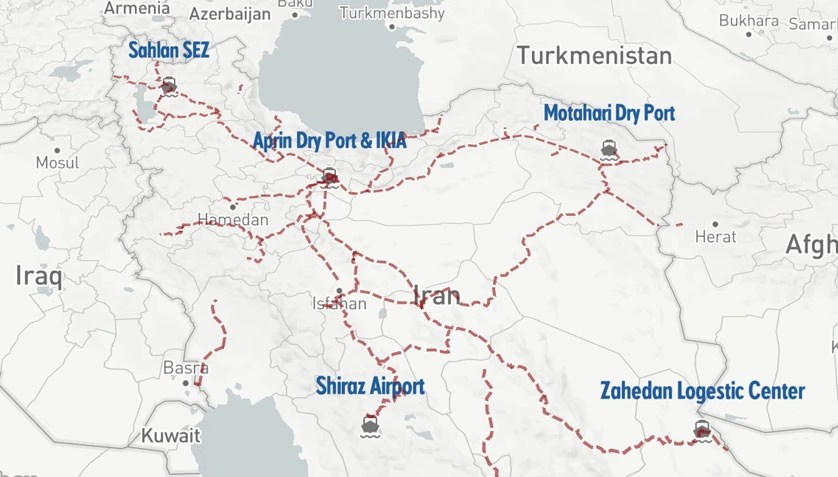 Iran Plans to Establish Six Dry Ports